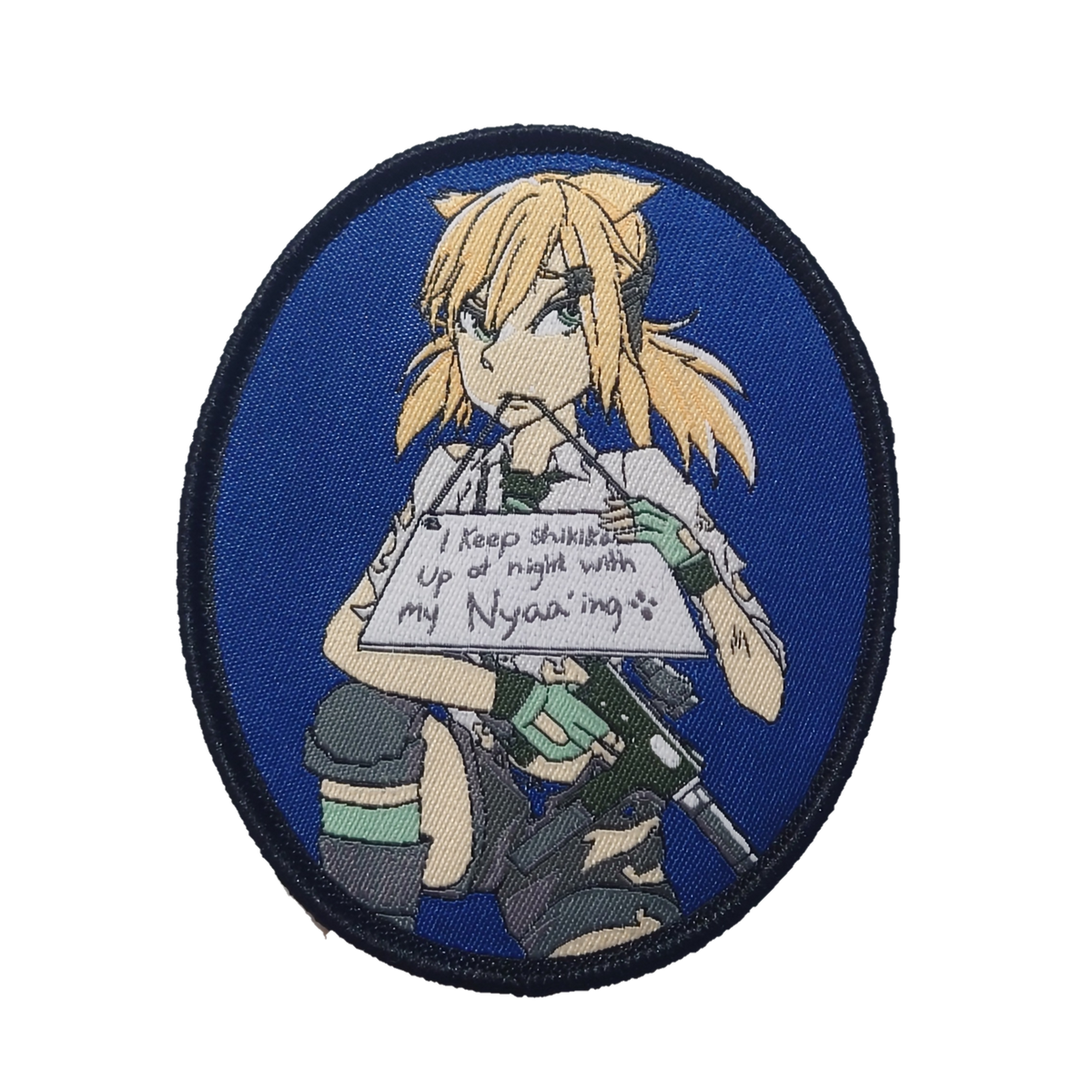 Keep Shikikan Up At Night – Tactical Bacon Patches
